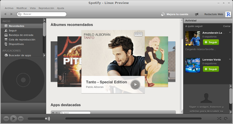 Instalar Spotify en Linux - ElSoftwareLibre