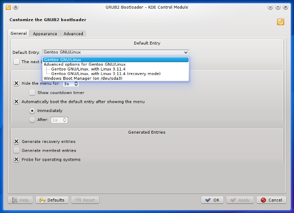 Editar el grub de Linux con GRUB2 Editor 0.6.4 - ElSoftwareLibre