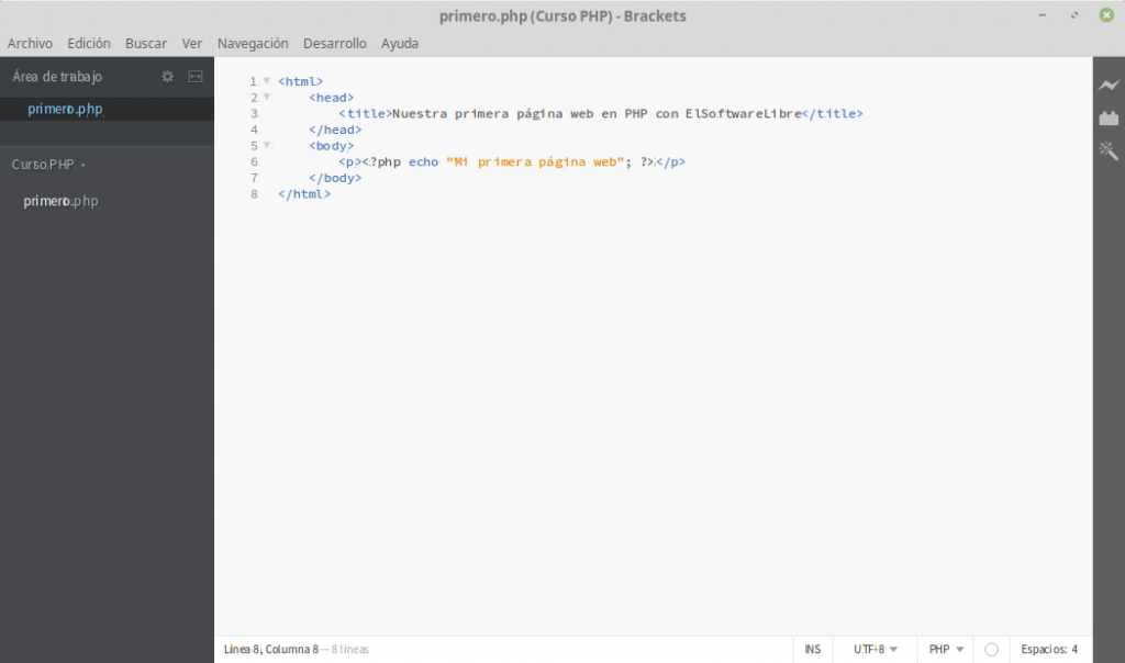 Curso gratis de PHP + MySQL | Parte 1: Instalación y configuración ...