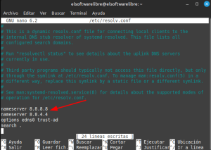 Cómo cambiar las DNS en Linux - ElSoftwareLibre
