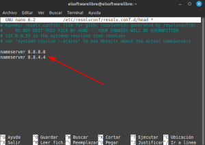 Cómo cambiar las DNS en Linux - ElSoftwareLibre