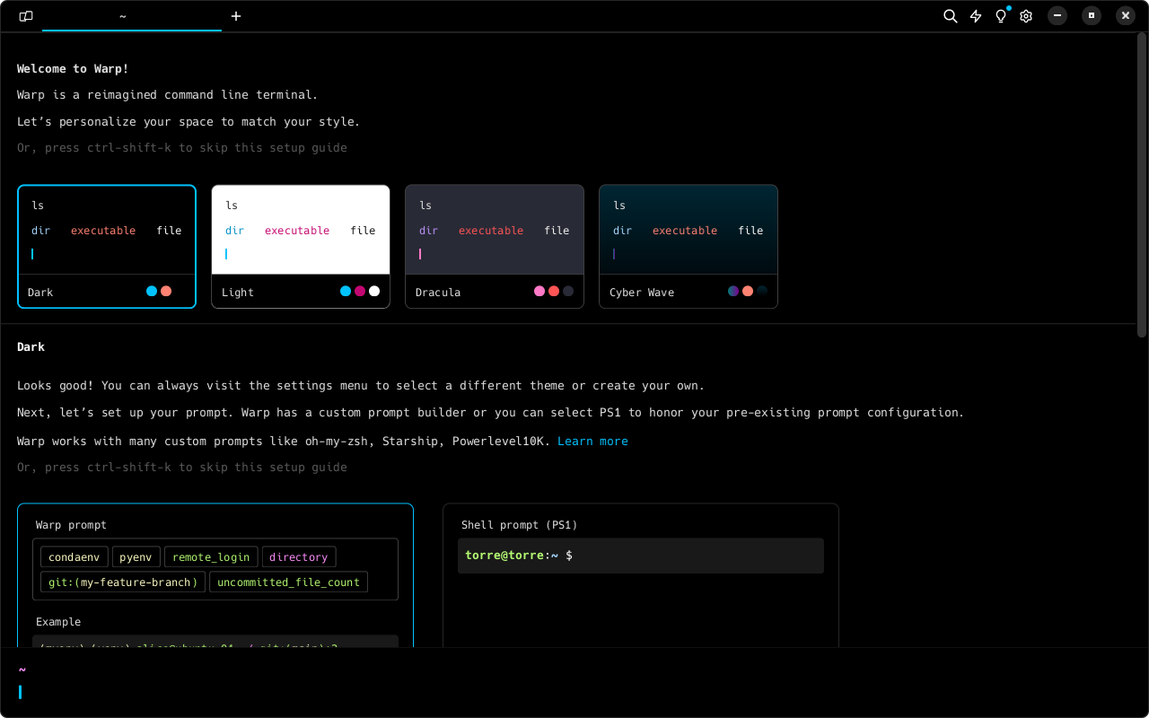Warp: La Terminal Moderna disponible en Linux - ElSoftwareLibre